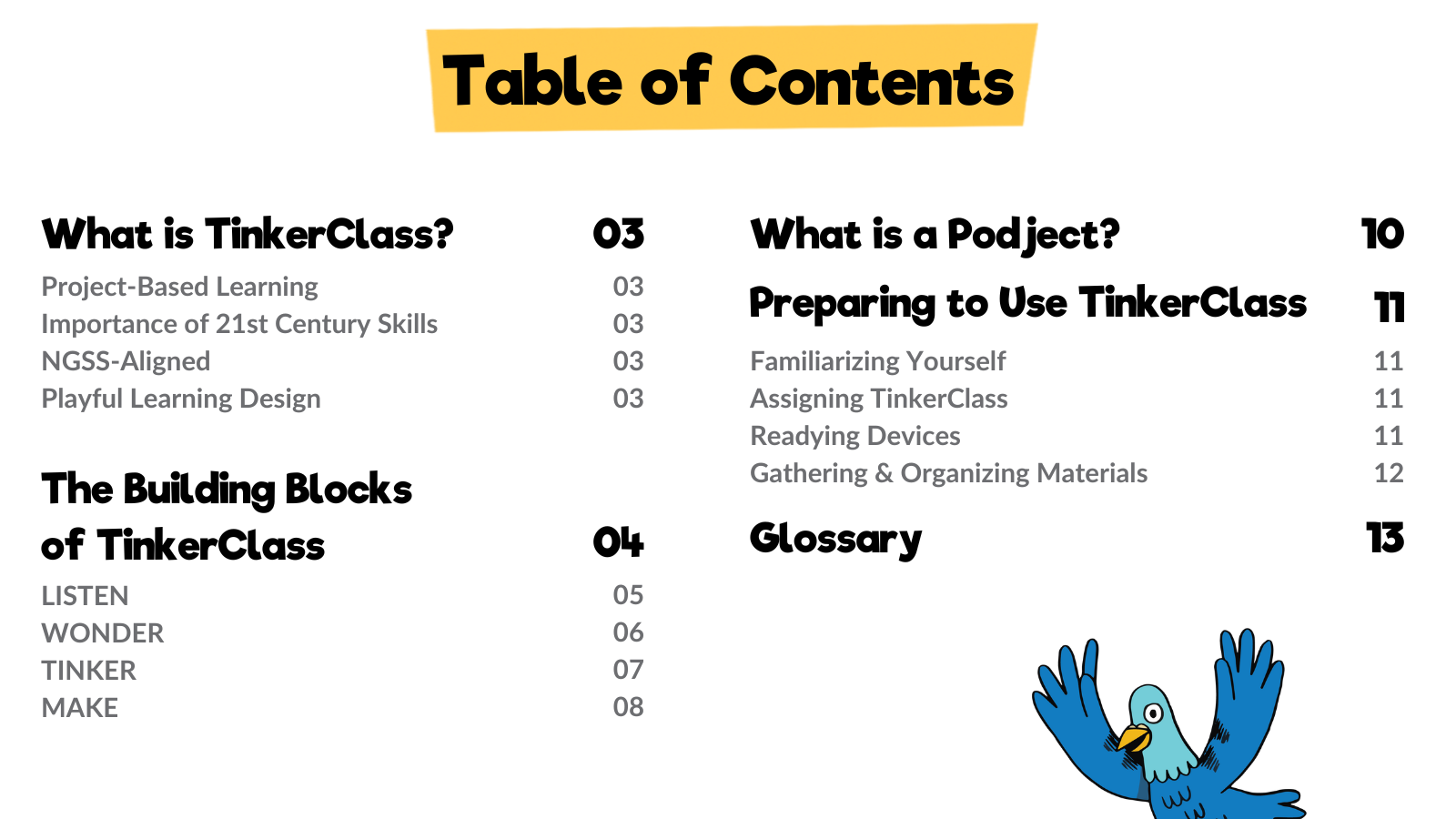 TinkerClass Resources - Tinkercast